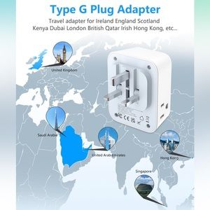 Other | 2 Pack Travel Plug Adapter G | Poshmark
